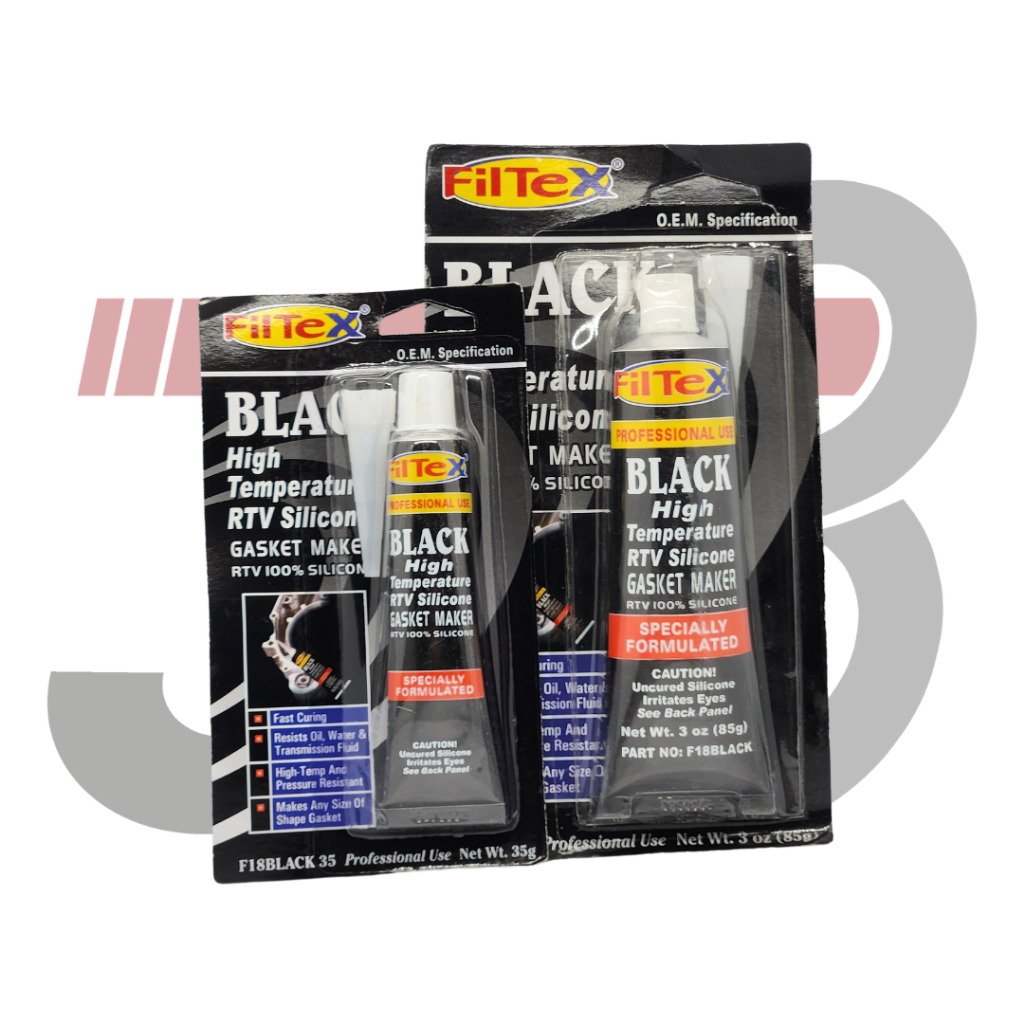 FILTEX Black RTV Silicone Gasket Maker | Shopee Philippines