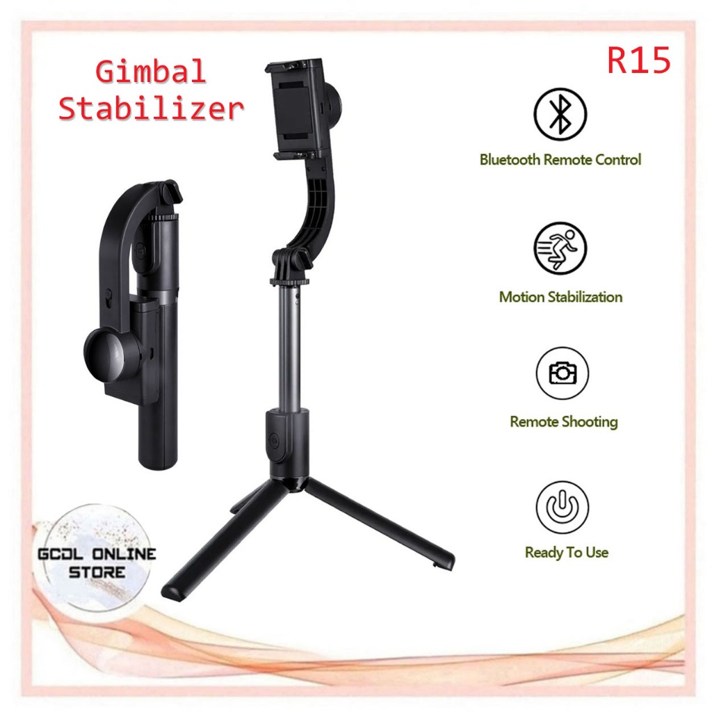 R15 Phone-Stabilizer Anti-Shake Handheld Multi-Function Gimbal Shooting ...