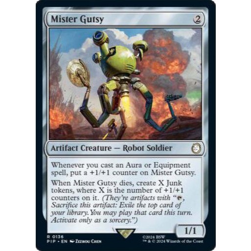 Mister Gutsy - Fallout Commander | Shopee Philippines