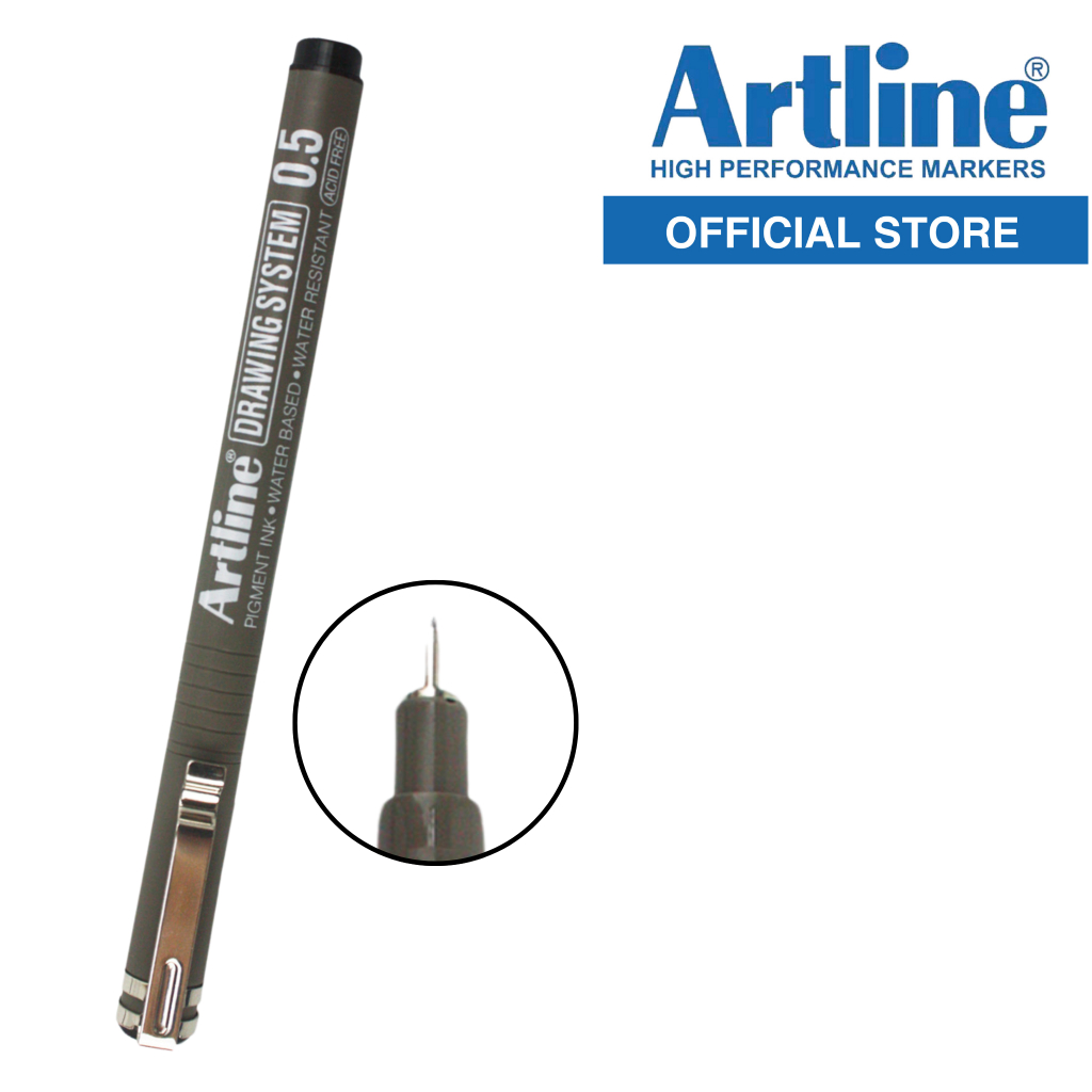 ARTLINE Drawing Pen | 0.5mm | EK235 | Shopee Philippines