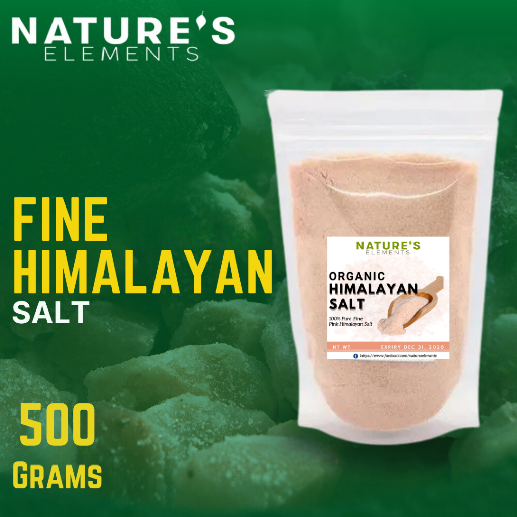 500 grams Himalayan Salt FIne Table Salt Rich in Minerals Ground ...