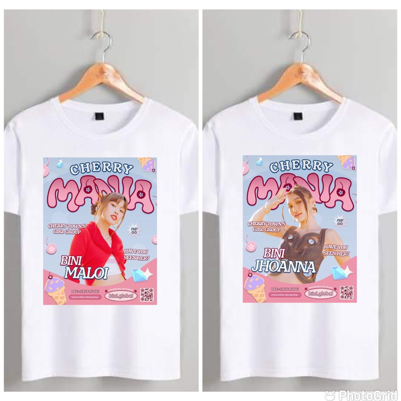 BINI GROUP PRINT TSHIRT SUBLIMATION PRINT KIDS AND ADULT | Shopee ...