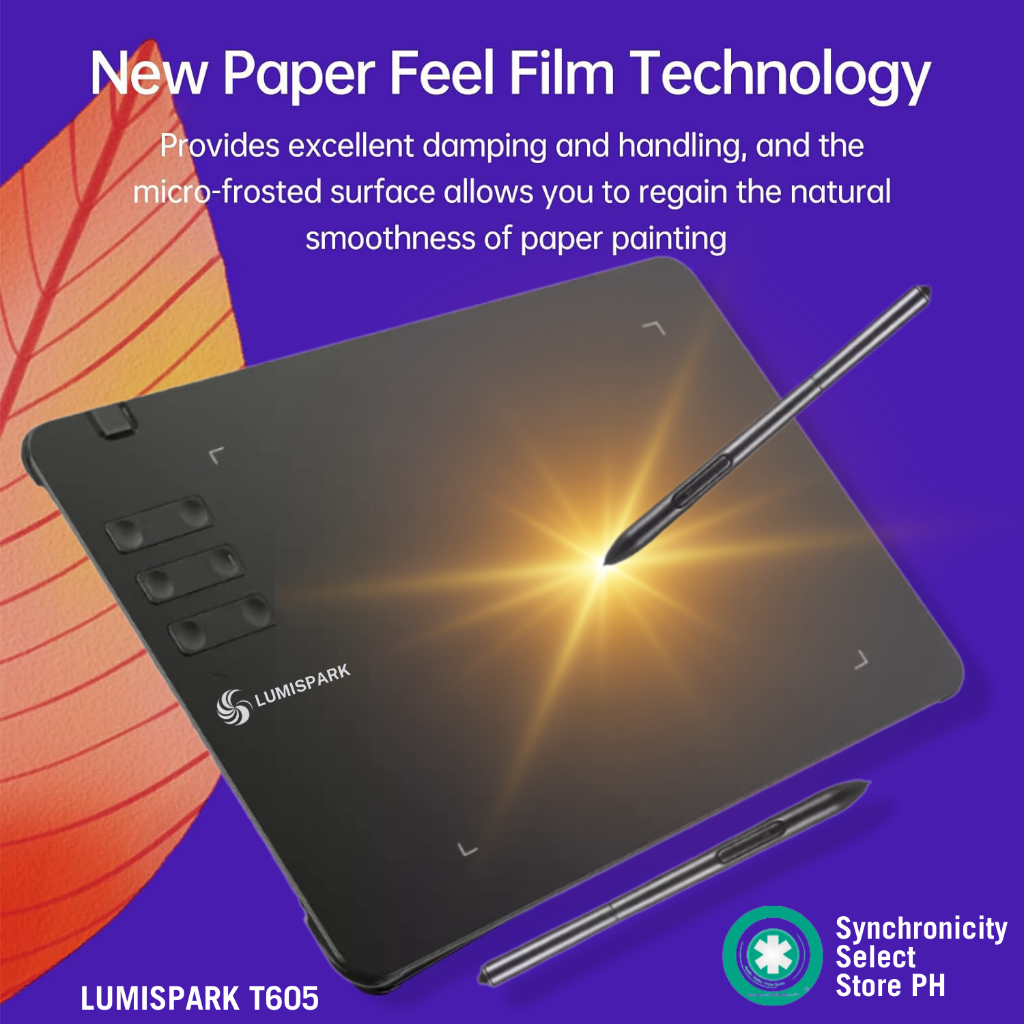 Graphic Tablet Digital Art Pad LUMISPARK T605 Digital Tablet Graphic Artist Computer Phone Free ...