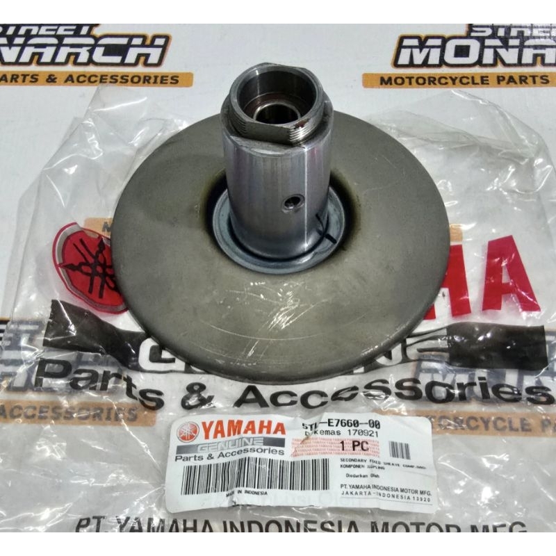 GENUINE MALE TORQUE DRIVE / SECONDARY FIXED SHEAVE COMP FOR YAMAHA MIO SPORTY 115 / 5TL-E7660-00 ...