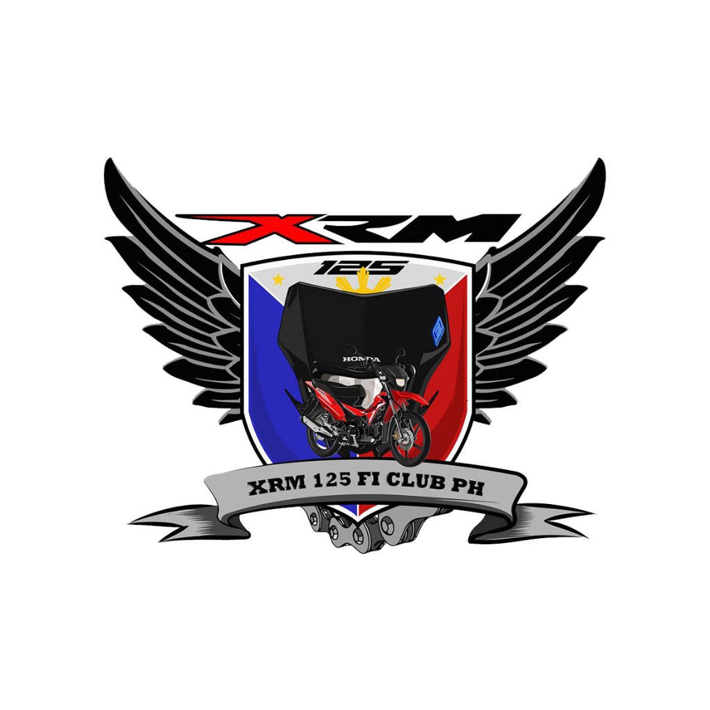 XRM 125 FI CLUB PH MOTOR STICKERS | Shopee Philippines