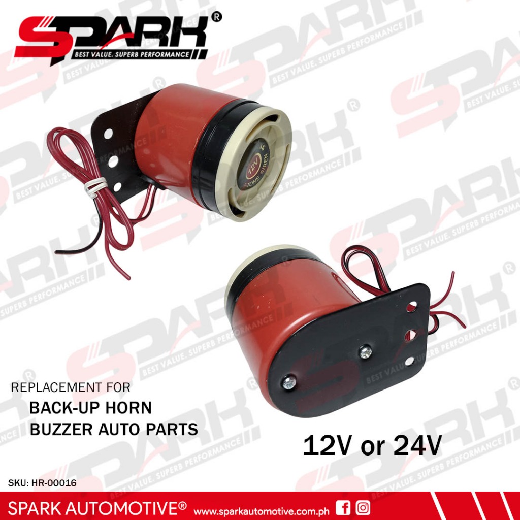 Back-Up Buzzer Tone Horn Backup Horn Pitpit Horn 12V or 24V | Shopee ...