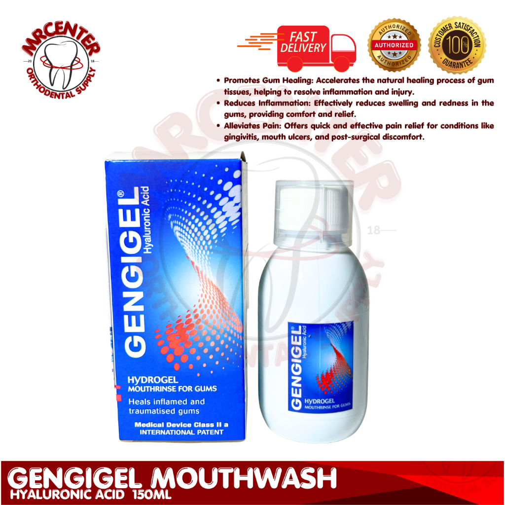 MrCenter03 | GENGIGEL Hydrogel Mouthwash: Hyaluronic Acid Relief for ...