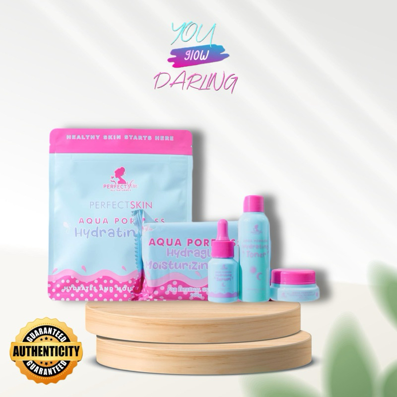 Perfect Skin AQUA PORELESS HYDRATING SET | Shopee Philippines
