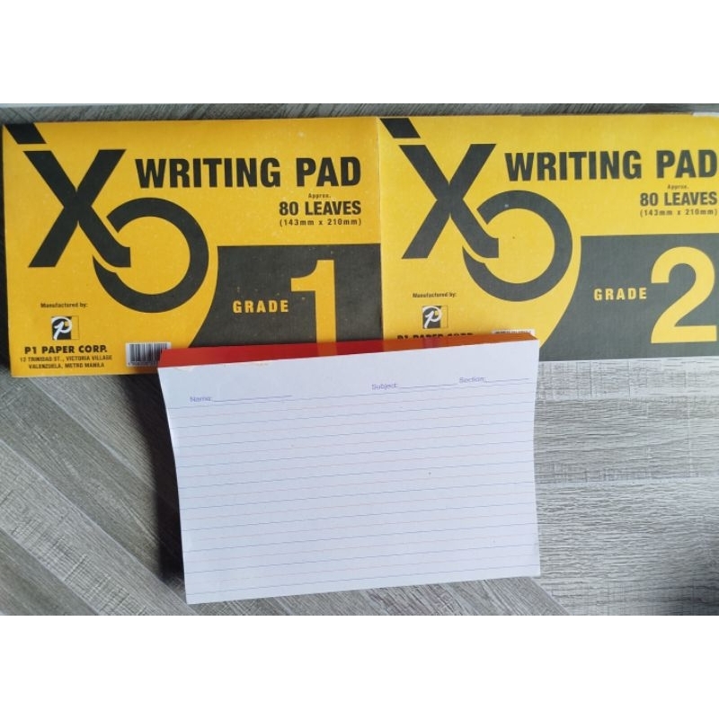 writing pad paper grade 1,2,3,4 | Shopee Philippines