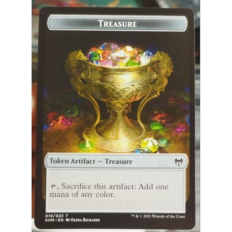Treasure Token (Magic the gathering) | Shopee Philippines