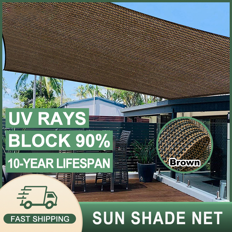 COD Shade Sails Garden Shade Mesh Car Covers Sun Shades UV Protected ...