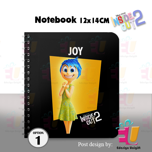 Inside out 2 Notebook / inside out 2 Souvenir / giveaways / gift ...