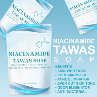BUY 1 TAKE 1 NIACINAMIDE TAWAS SOAP | Shopee Philippines