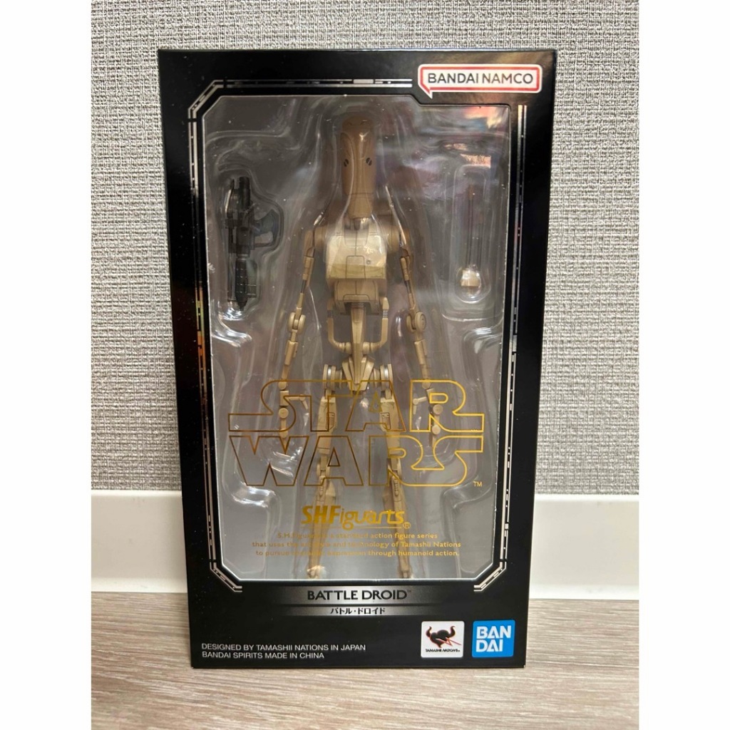 S.H.Figuarts STAR WARS Battle Droid (resale version) painted movable ...