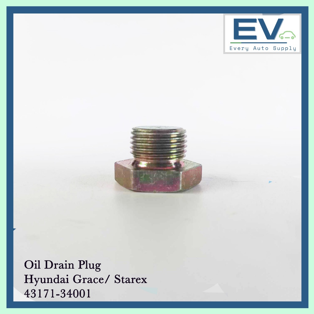 Oil Drain Plug Hyundai Starex/ Grace | 43171-34001 | Shopee Philippines