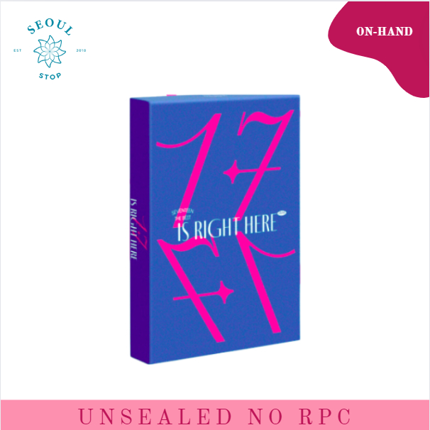 [ON-HAND] SEVENTEEN - BEST ALBUM '17 IS RIGHT HERE' DEAR VER [UNSEALED NO RPC] | Shopee Philippines