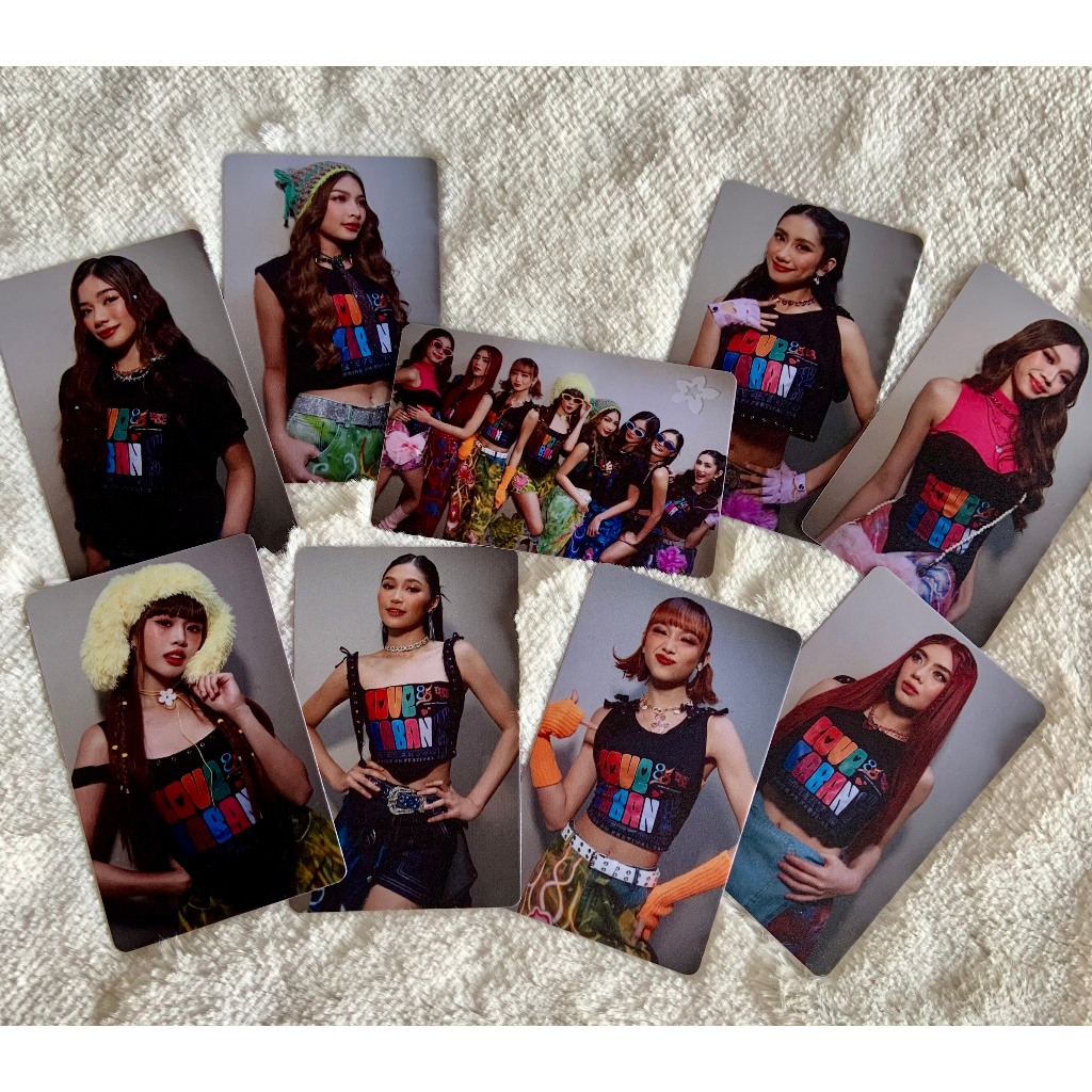 BINI Photocards Set Fan-made Matte Laminated | Shopee Philippines