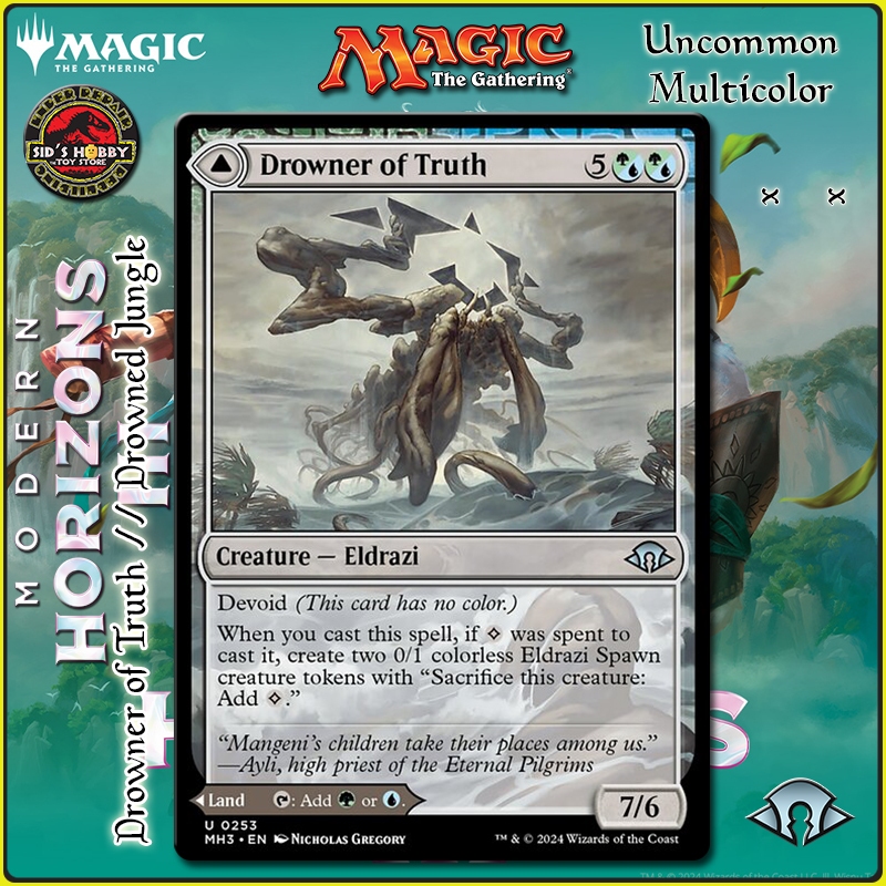 Drowner of Truth // Drowned Jungle x x Modern Horizons 3 Multicolor ...