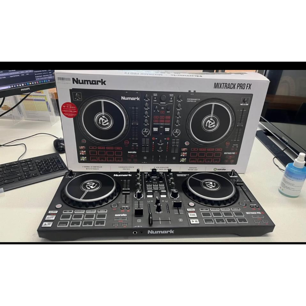 Numark - Mixtrack Pro FX – 2 Deck DJ Controller For Serato DJ with DJ ...