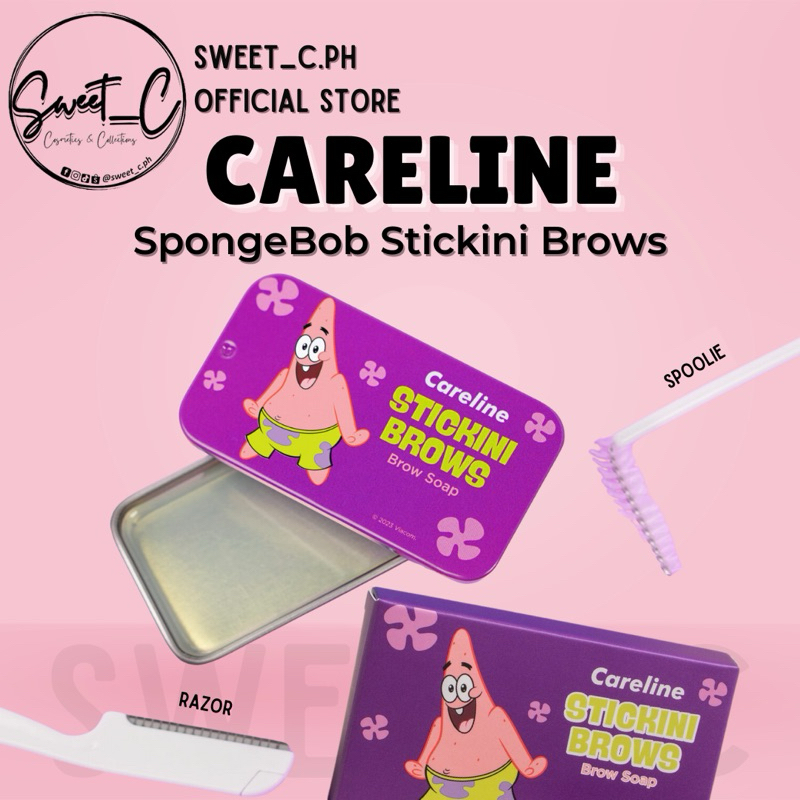 SpongeBob X Careline Stickini Brows Brow Soap (spongebob edition ...