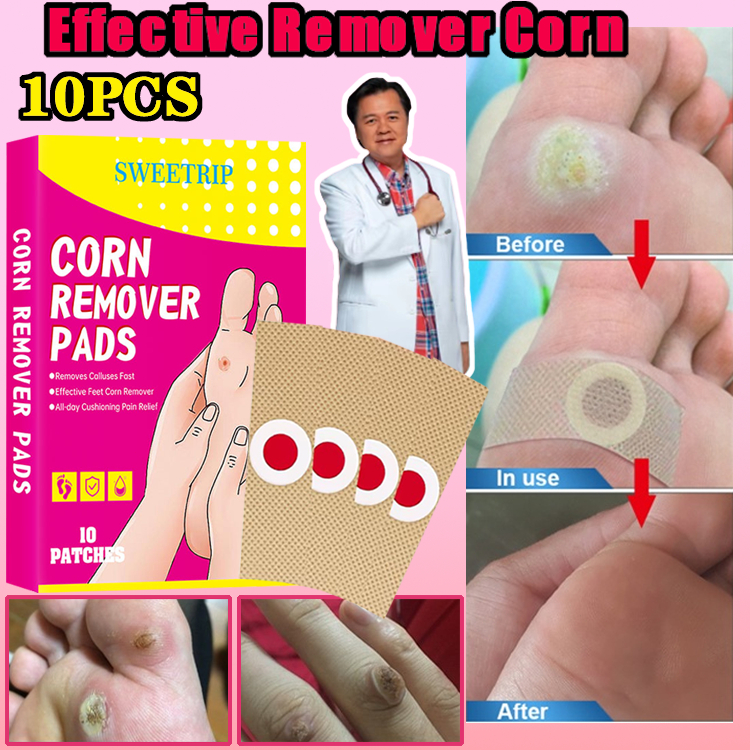 SWEETRIP Warts Remover Patch Effective Feet Corn Remover Wart Treatment ...