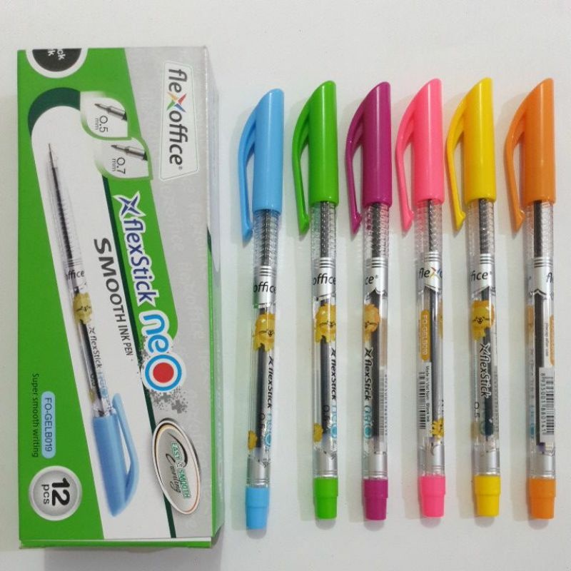 FLEXSTICK NEO BALLPEN 0.5 BLACK (SOLD PER PC.) | Shopee Philippines