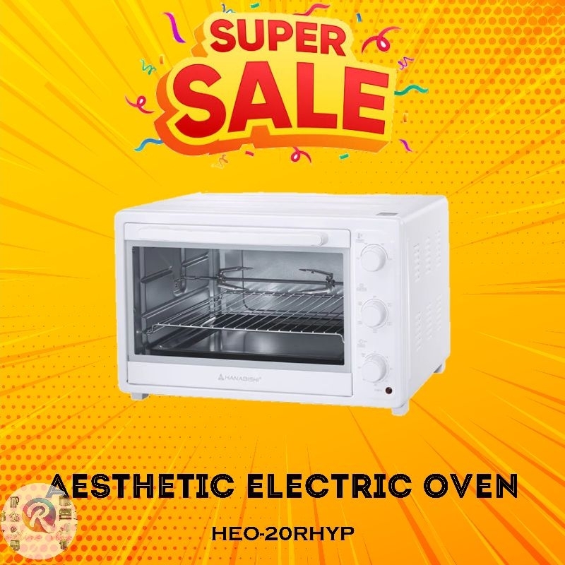 HANABISHI ELECTRIC OVEN AESTHETIC (HEO20RHYP) | Shopee Philippines