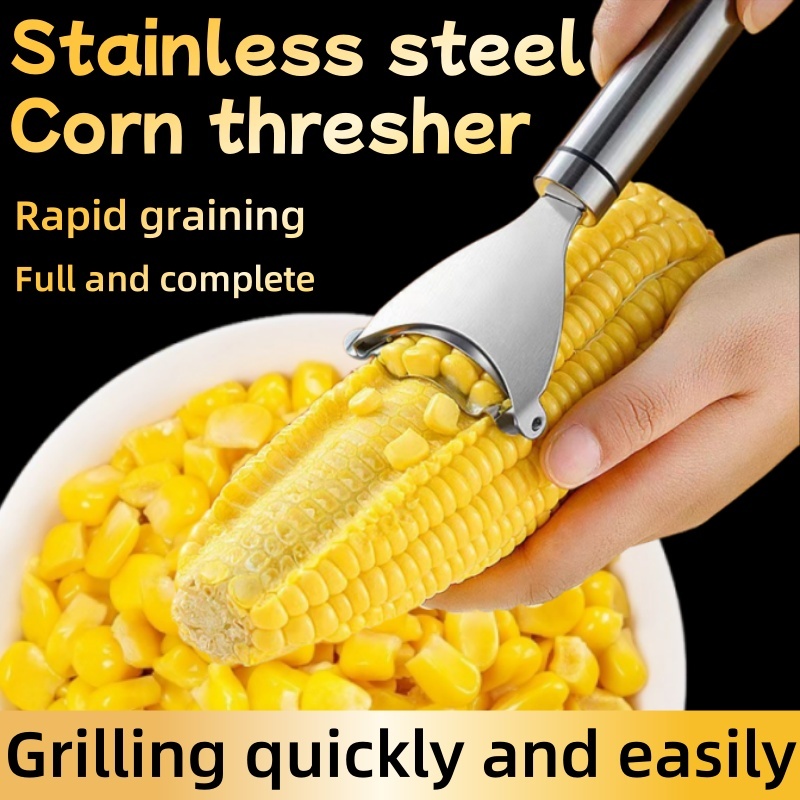 304 Stainless Steel Corn Thresher Stripper Easy Peeling Corn Kerneler ...