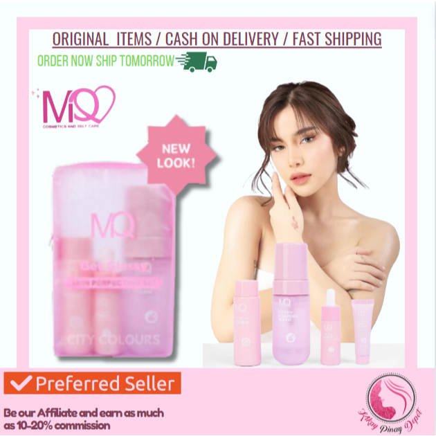 MQ Cosmetics Get Glassy Skin Perfecting Set | MQ Cosmetics Rejuvenating ...