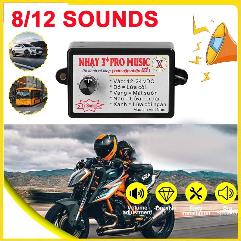 Universal 12v/24v Nhay 3+Pro Original Music Rapid Relay For Truck Car ...