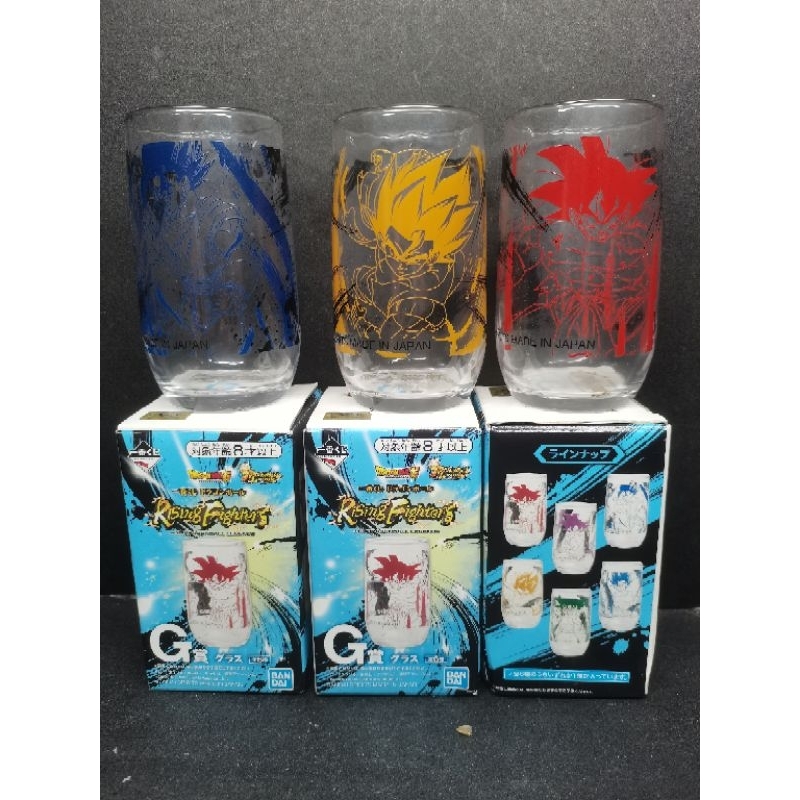 Dragon ball glass set 3psc original box | Shopee Philippines
