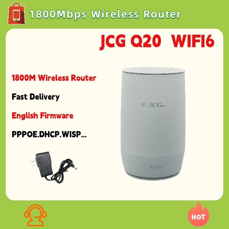 Second Hand AX1800 DUAL BAND WI-Fi6 ROUTER MESH WIFI6 Wireless Router JCG Q20 OPENWRT | Shopee ...