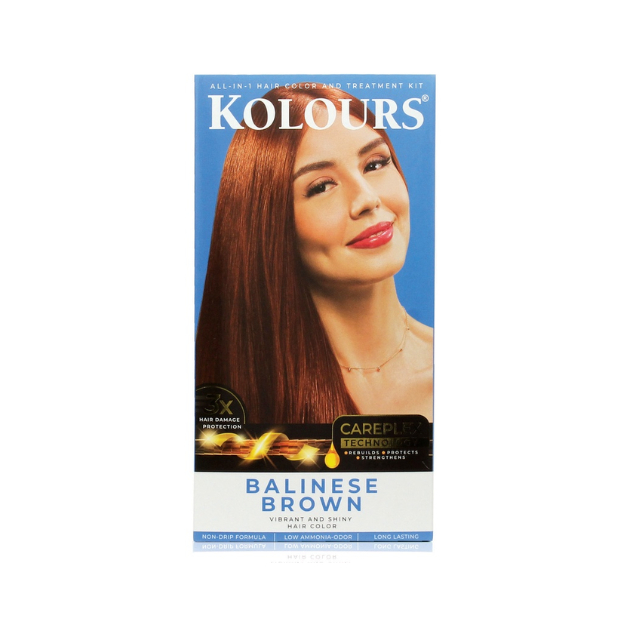 Kolours Hair Dye Balinese Brown 120ml | Shopee Philippines