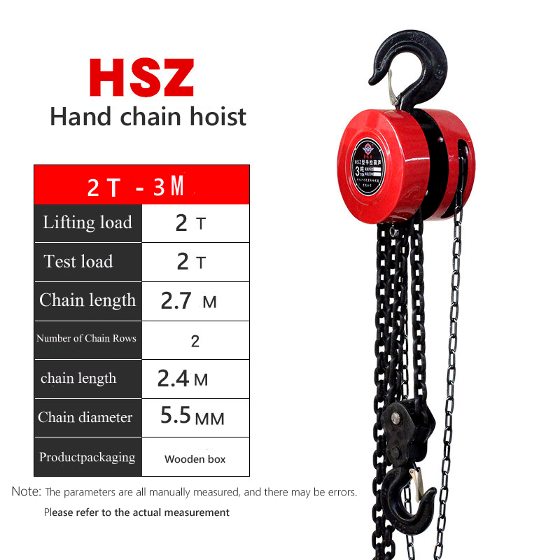 2T3T/6M Manual Lifting Chain Block Chain Hoist Lever Block Lever Hoist ...