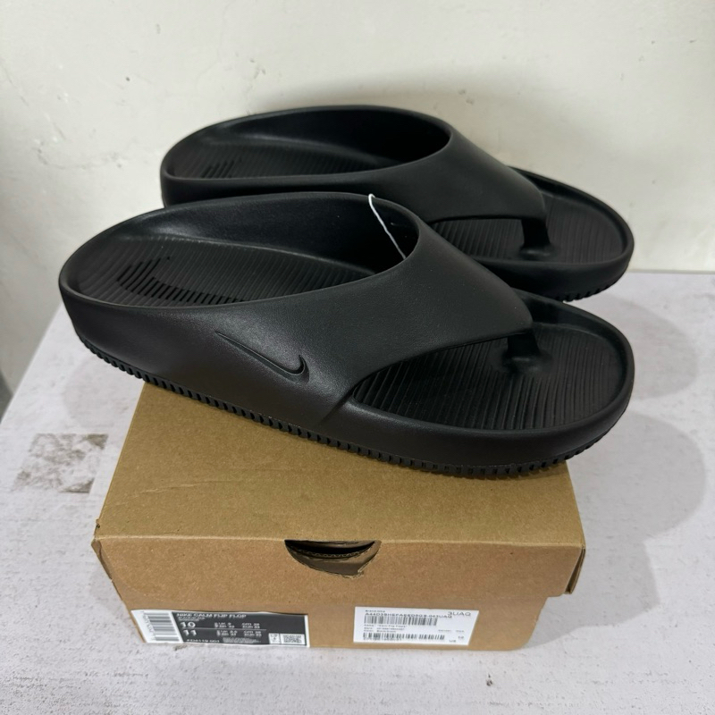 [JR SHOP] Calm Flip Flop (Black) | Shopee Philippines