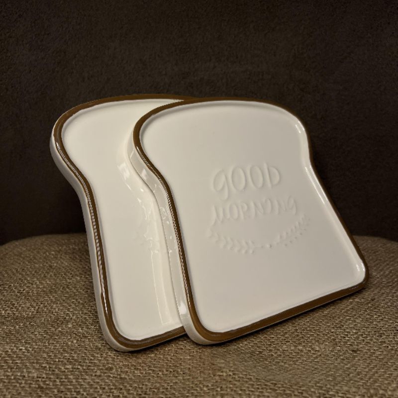 Bread Shape Plate (Heavy; Sold per piece) Japan | Shopee Philippines