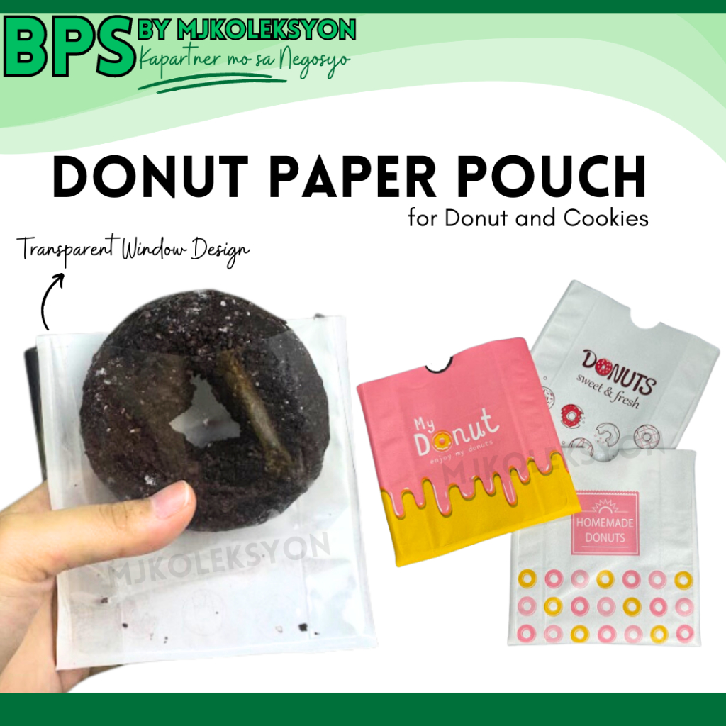 Donut Wrapper Pouch Donuts Cookie Bag | Shopee Philippines