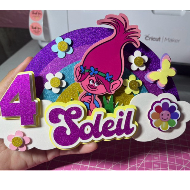 Trolls Poppy Cake Topper | Shopee Philippines