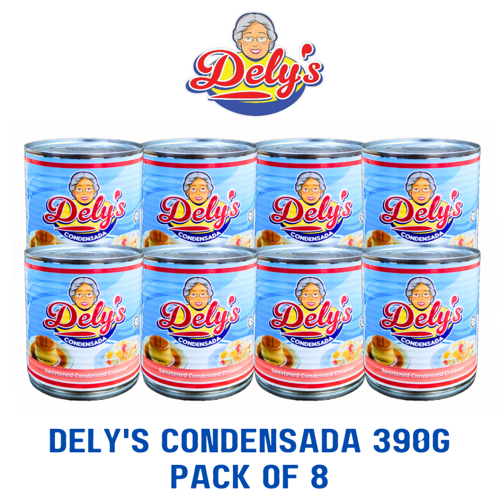 Dely's Condensada 390g Pack of 8 | Shopee Philippines