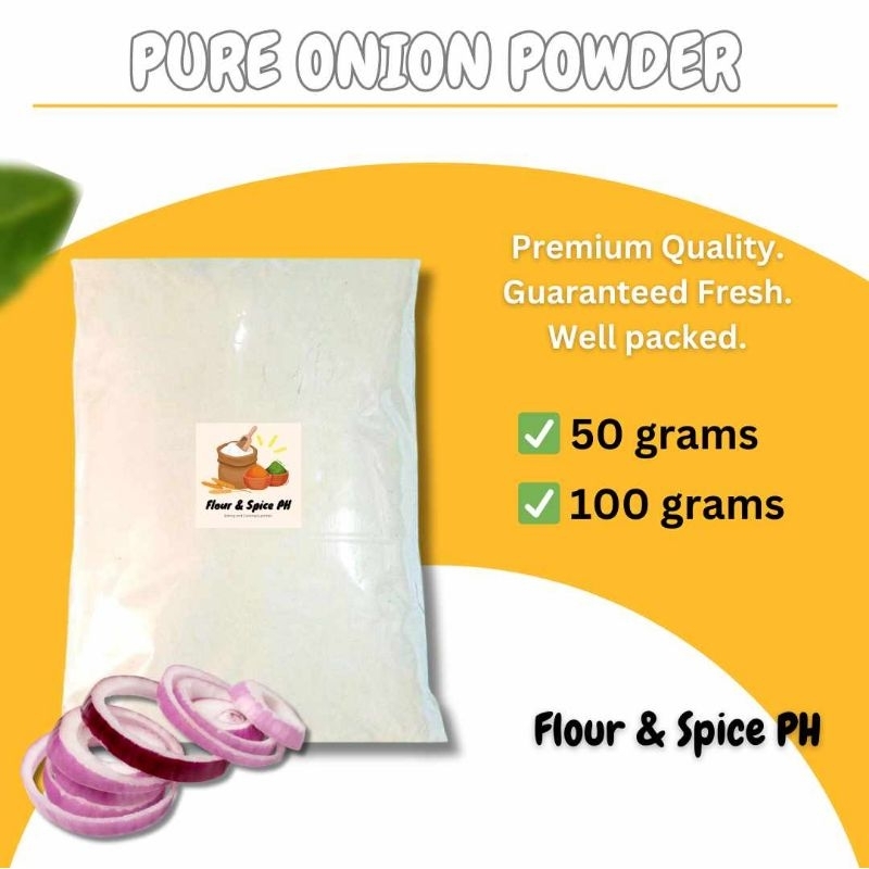 Pure Onion Powder (100g amd 50g) | Shopee Philippines