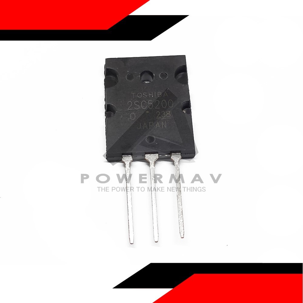 C5200 transistor 2sc5200 NPN Transistor NPN Transistor TO-264 55 to 160 30MHz 15A 150W for pcb ...