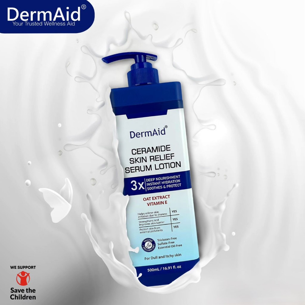 Dermaid Ceramide Skin Relief Body Lotion - 500ml | Shopee Philippines