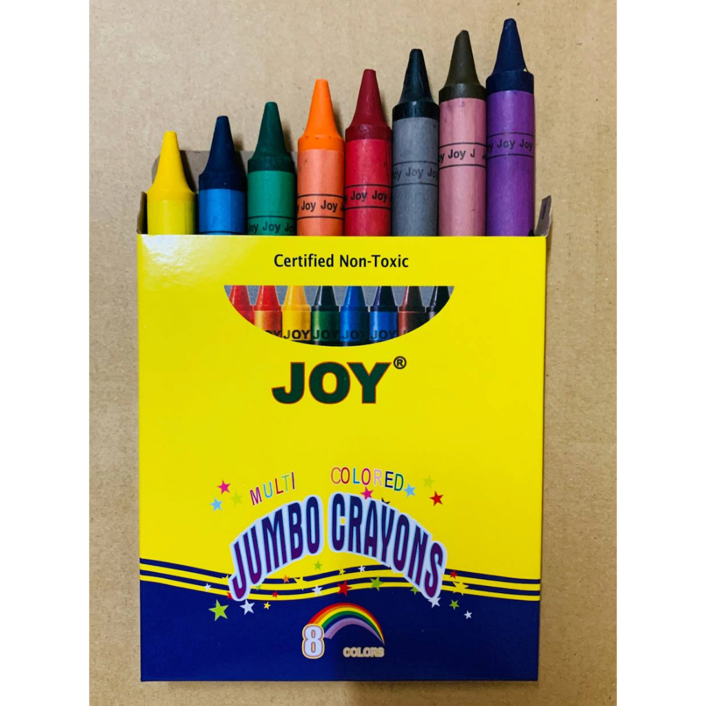 Joy Jumbo Crayons 8s Non-toxic | Shopee Philippines