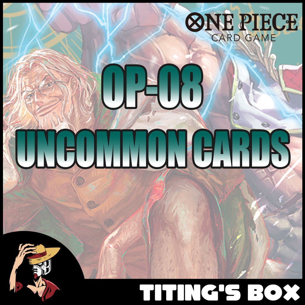 [JP] One Piece Card Game OP08 [UC] Uncommon Cards - OP-08 Two Legends | Shopee Philippines