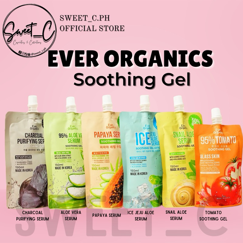 Ever Organics Soothing Gel 150ML | Shopee Philippines