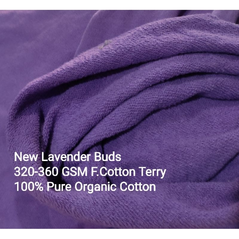 French cotton Terry FABRIC 240 to 570 GSM Plain and Printed | Shopee ...