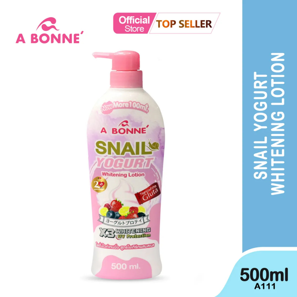 A BONNE LOTION WHITENING ORIGINAL (500ML) MILK COLLAGEN TOMATO GLUTA ...
