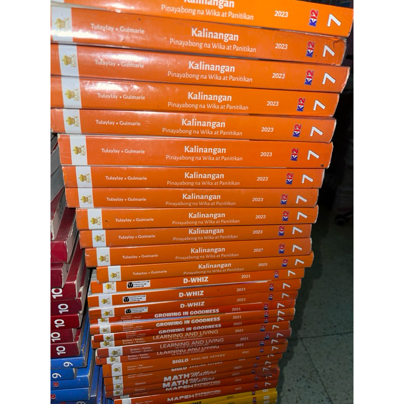 Grade 7 2023 Math,Science,English,A.P,Filipino,Mapeh,Values | Shopee ...