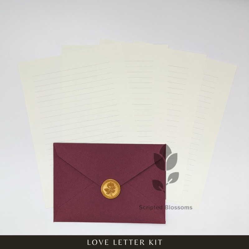 Love Letter Kit - Writing set for any occasion | Shopee Philippines