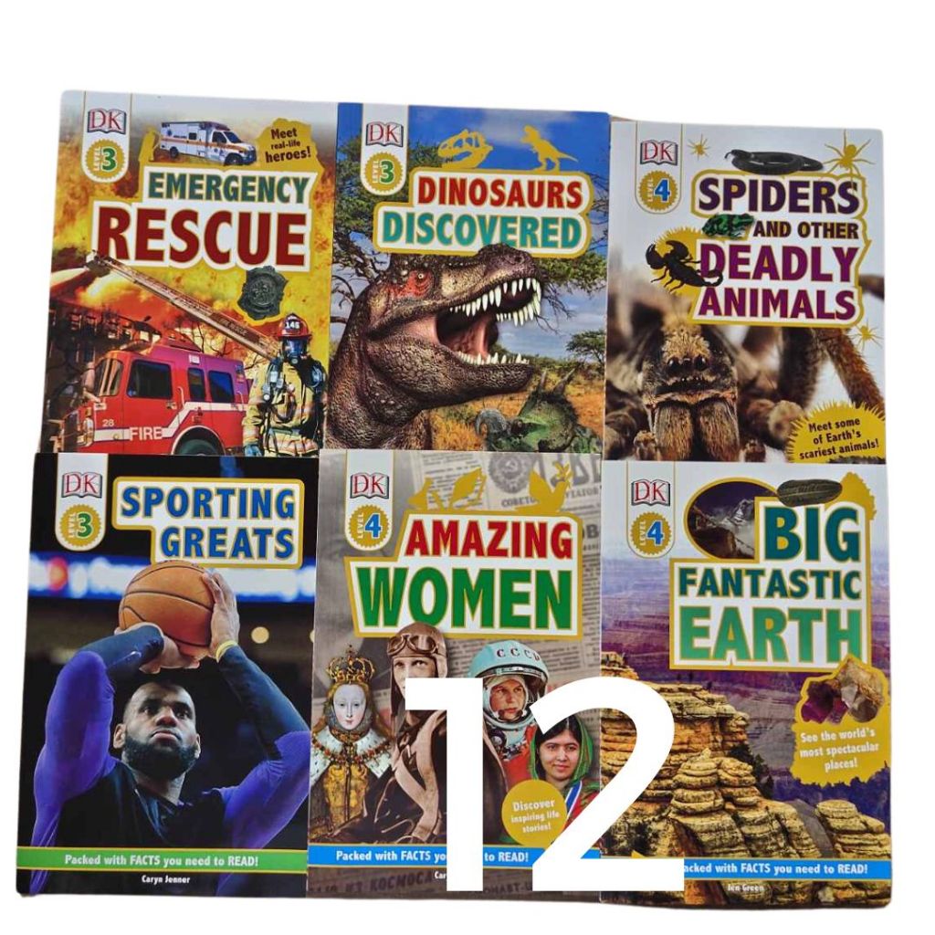 DK Facts 12 books (Levels 1-12) | Shopee Philippines